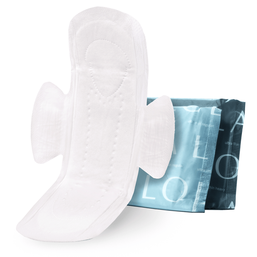 Organic Period Pads with Wings | LOLA